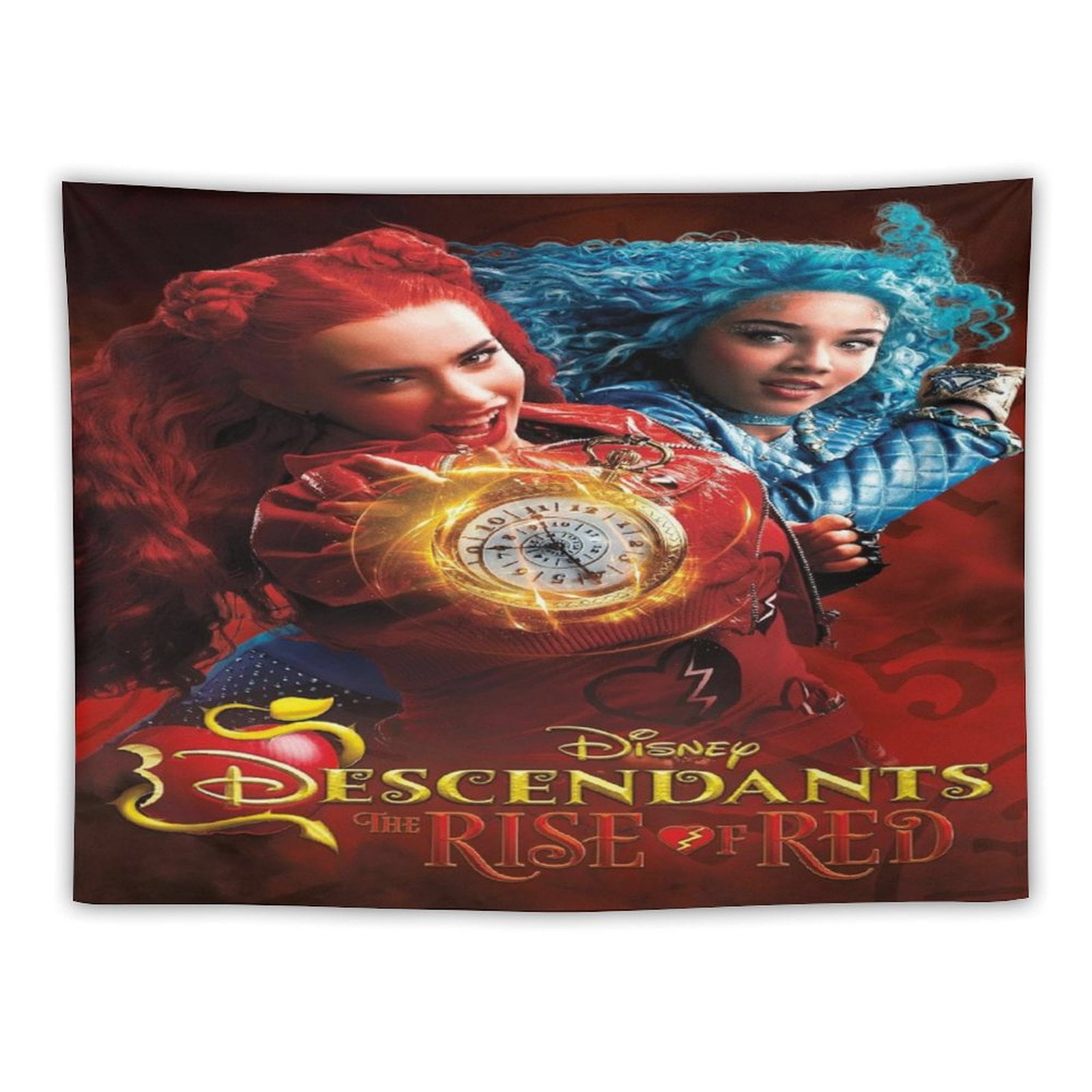 Descendants Tapestry Anime Poster Wall Hanging Art Decor For Living ...