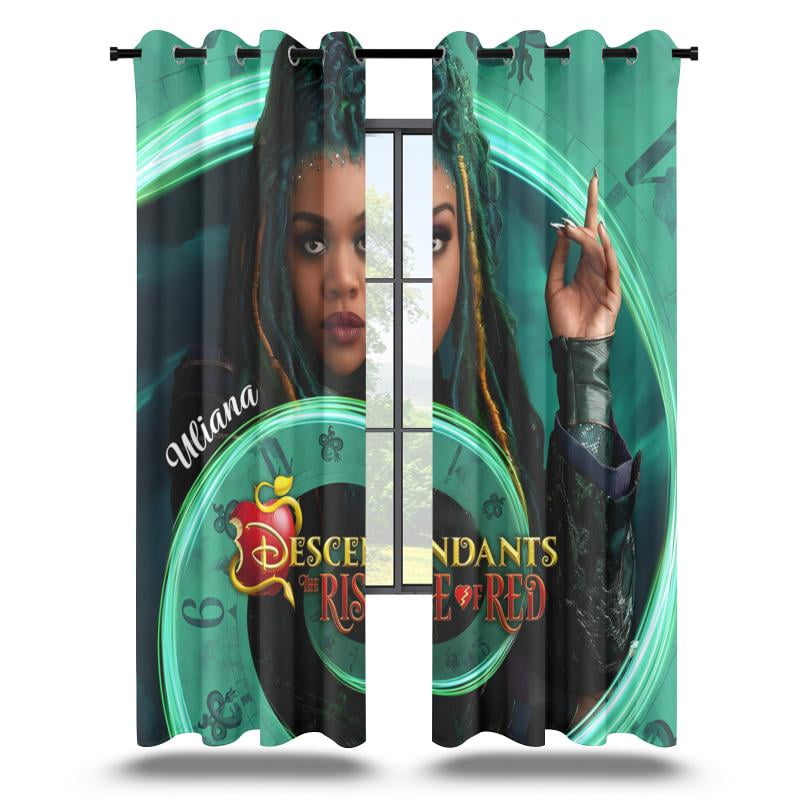 Descendants The Rise Of Red Curtains Movie Character Curtains for Boys ...