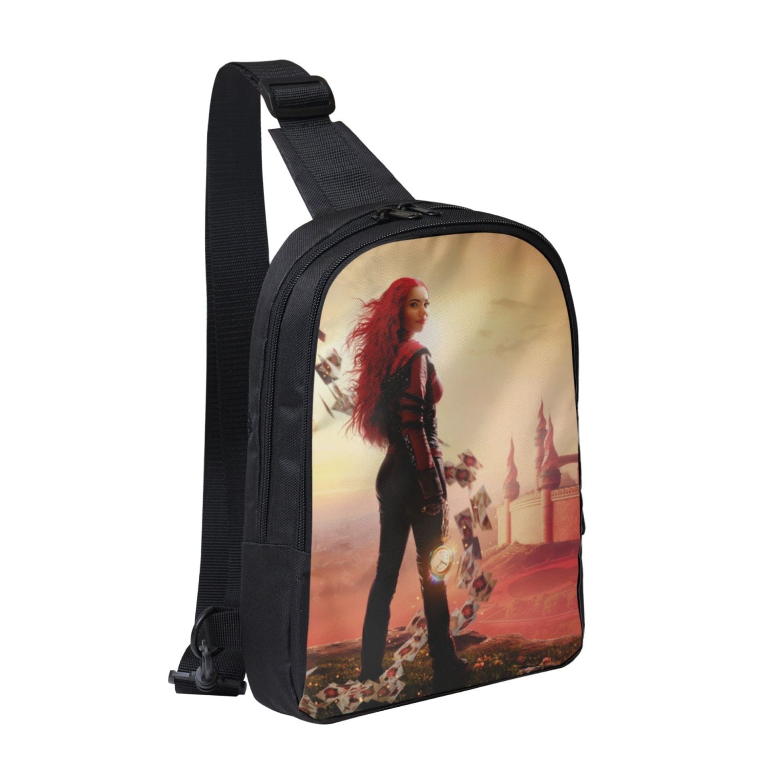 Descendants The Rise of Red Sling Bag For Women And Men Crossbody ...