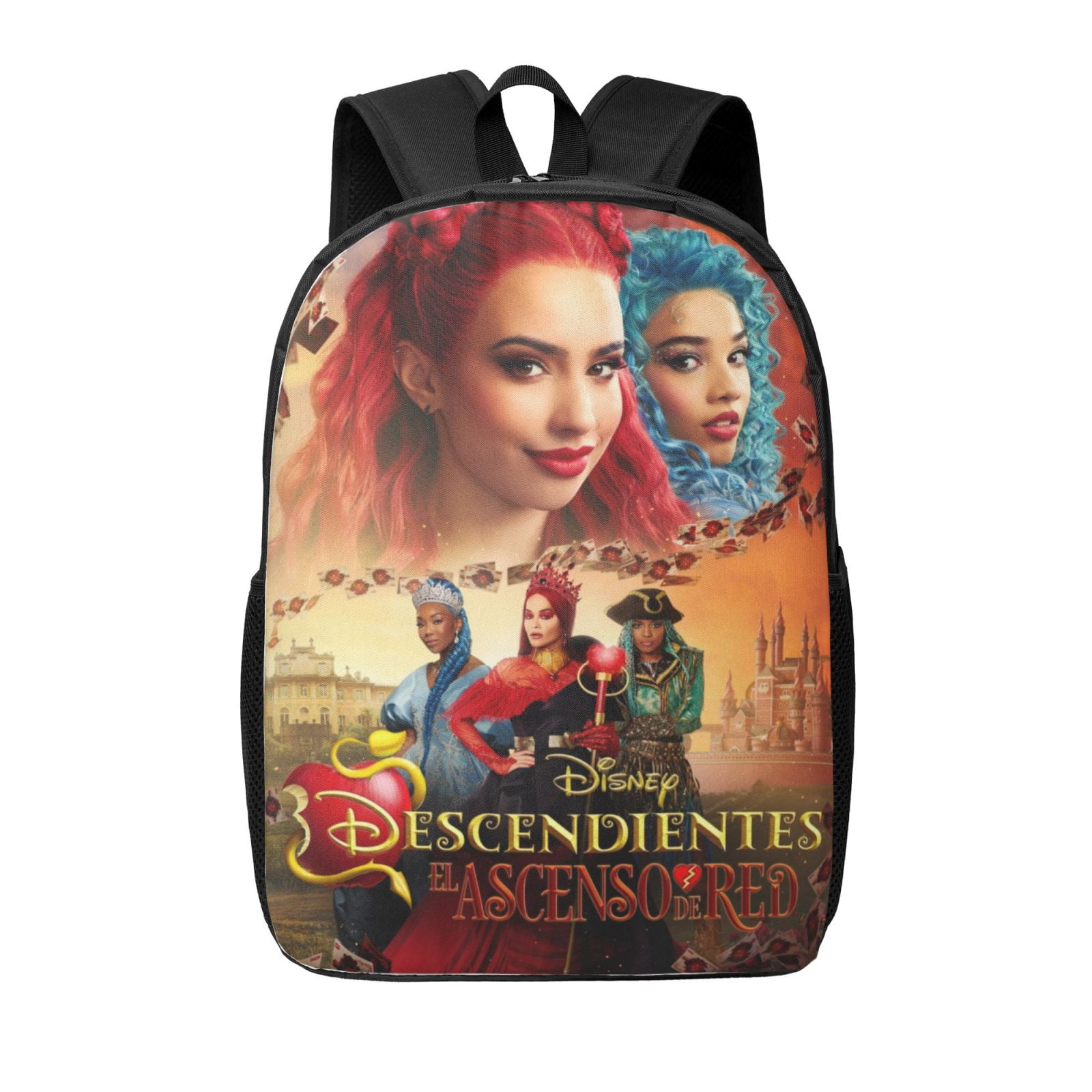 Descendants The Rise of Red 17in Backpack Cartoon Bookbag Graphic ...
