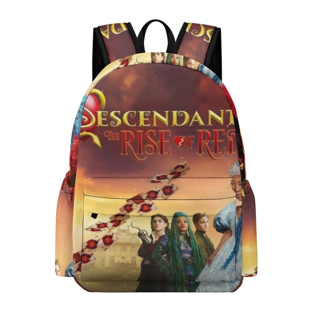 Descendants The Rise of Red Adjustable Backpack Laptop Daypack Student ...