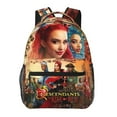 Descendants The Rise of Red Backpack Shoulders Laptop Daypack Student ...