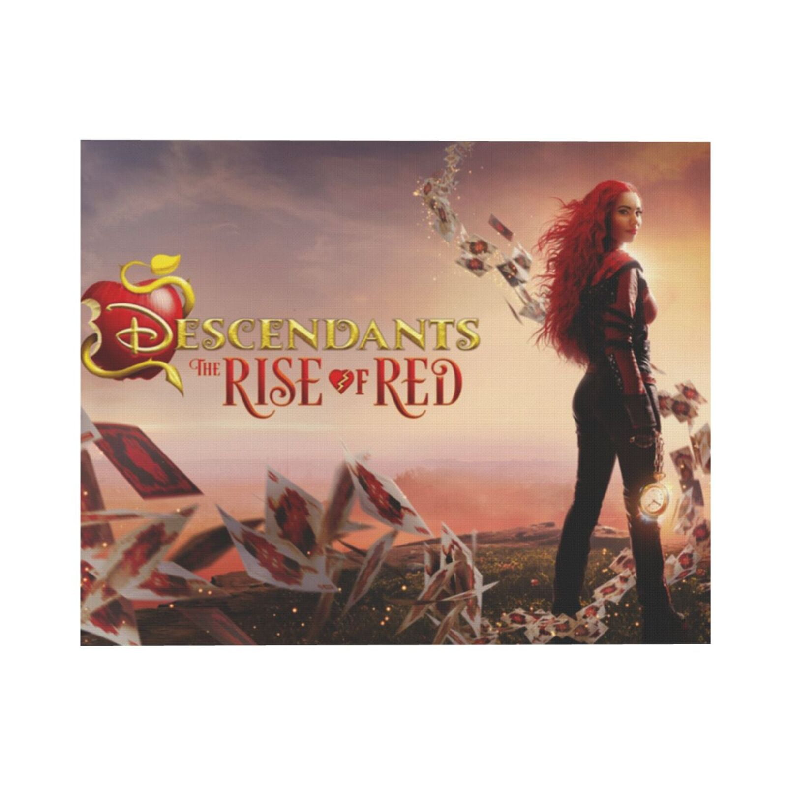 Descendants The Rise of Red Film Canvas Decorative Poster Unframed Wall ...