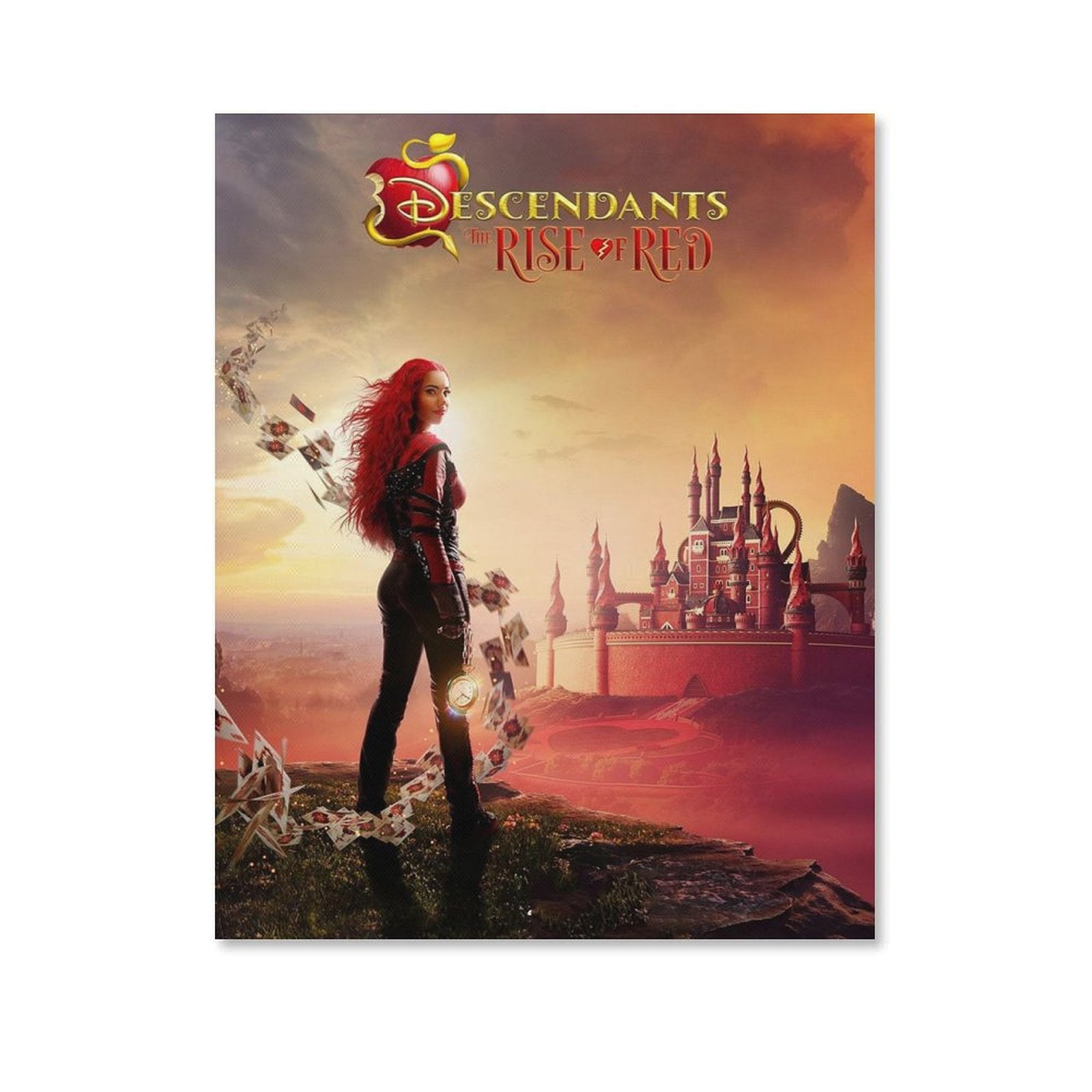 Descendants The Rise of Red Film Decorative Painting Canvas Wall Poster ...