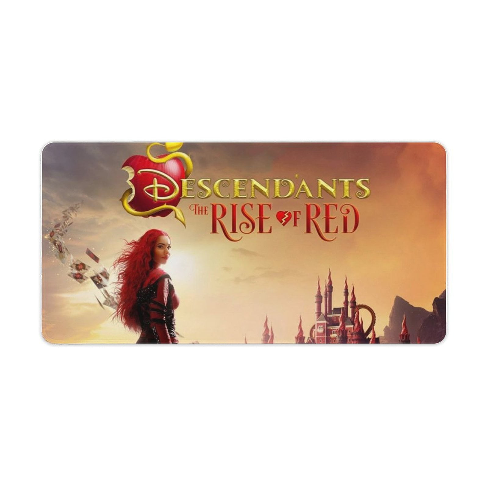 Descendants The Rise of Red Film Mouse Pad No-sliped Large Mousepad ...