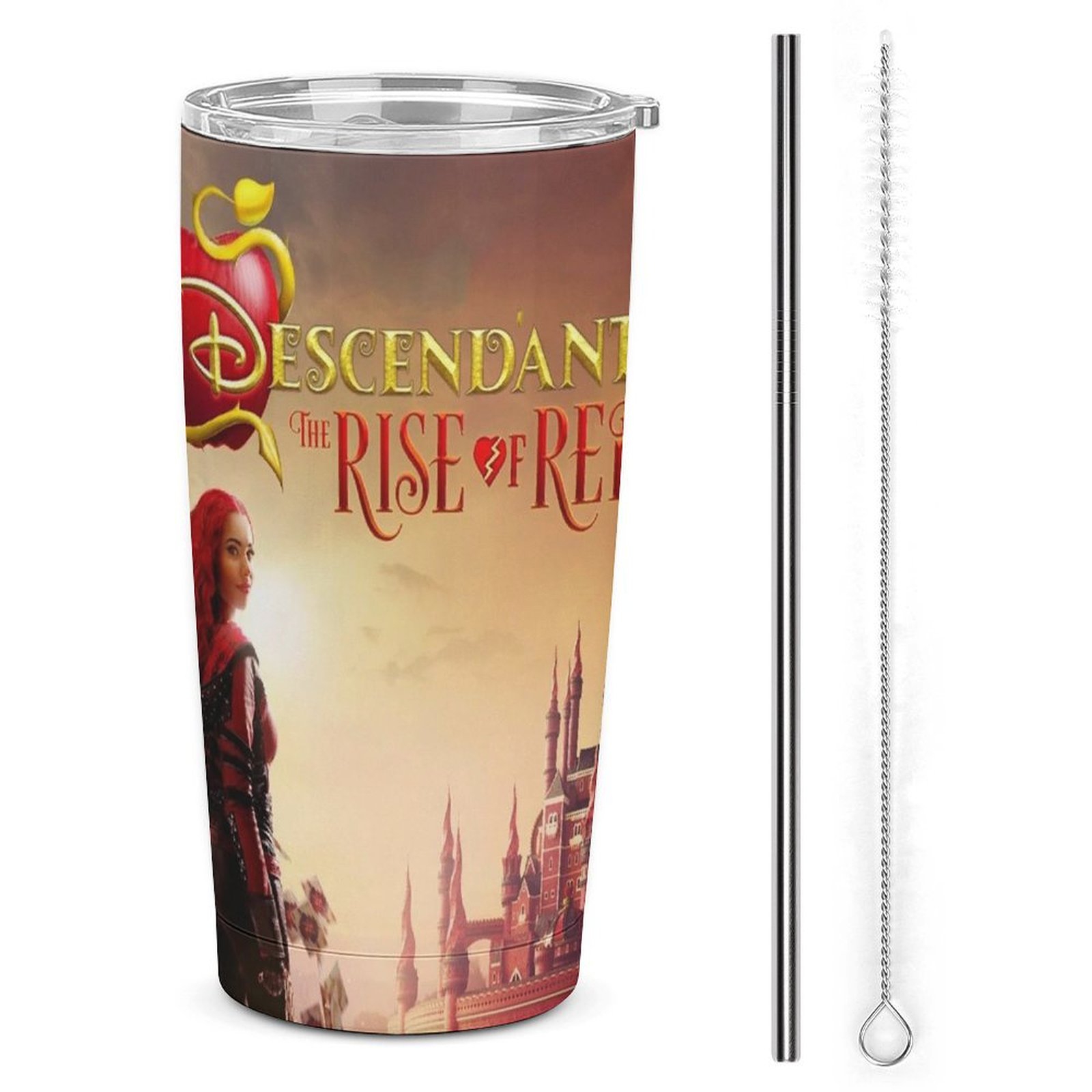 Descendants The Rise of Red Film Stainless Steel Car Cup Thermal Vacuum ...