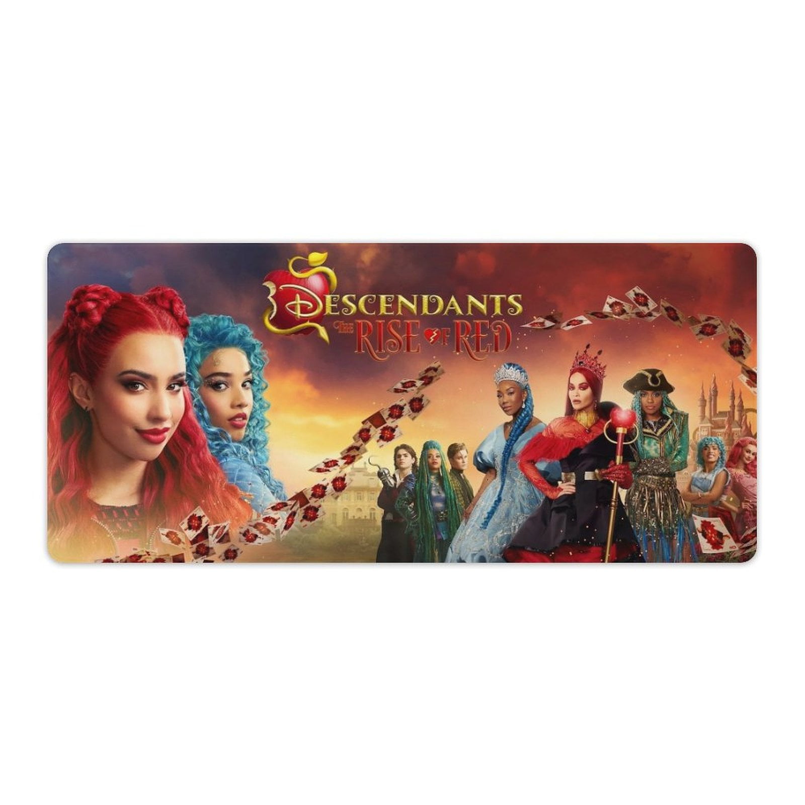 Descendants The Rise of Red Mouse Pad No-sliped Large Mousepad Extended ...