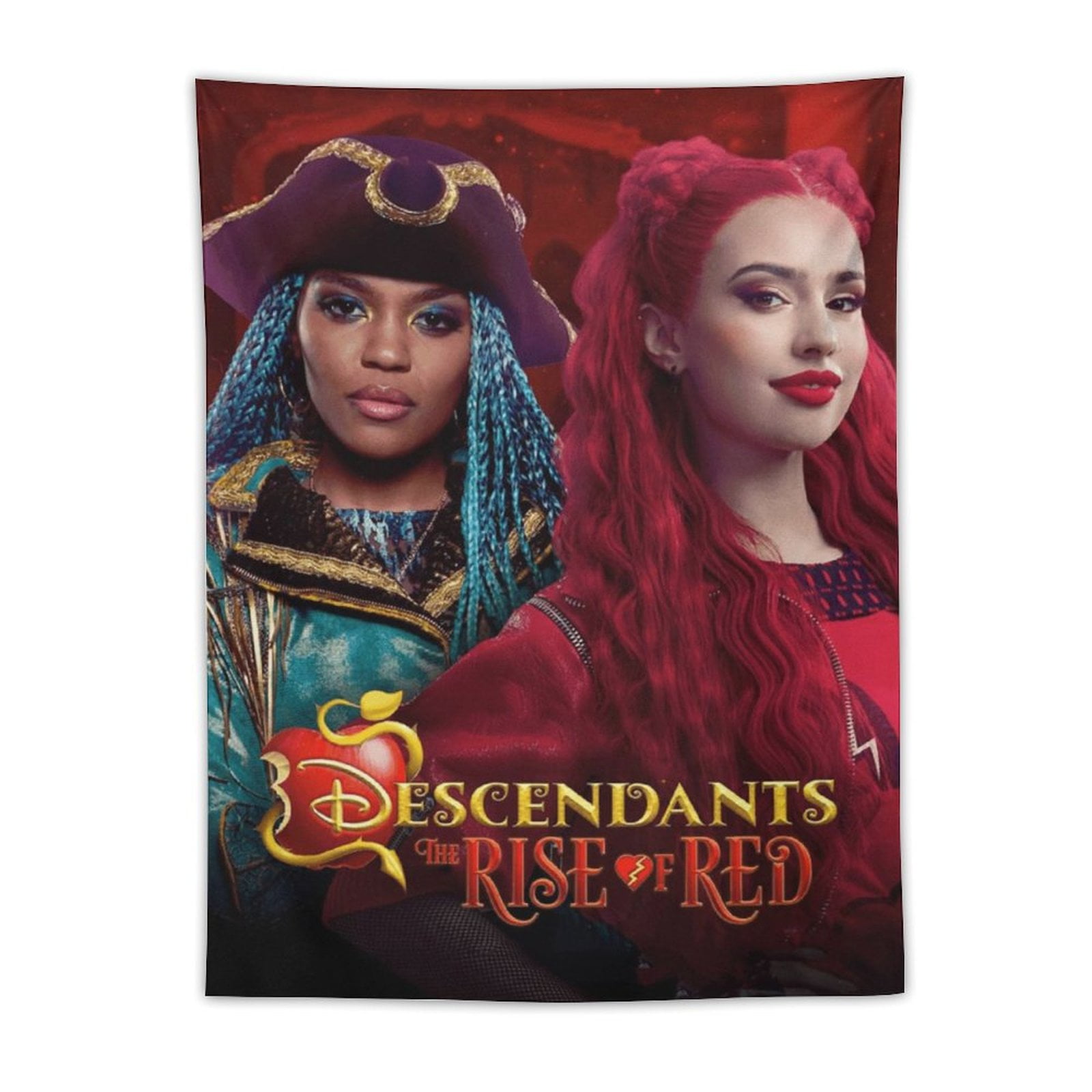 Descendants The Rise of Red Movie Tapestry Luxury Wall Hanging ...