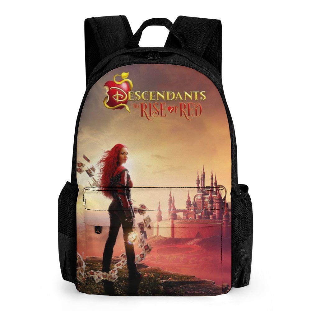 Descendants The Rise of Red Poster Backpack Laptop Bag Student Satchel ...