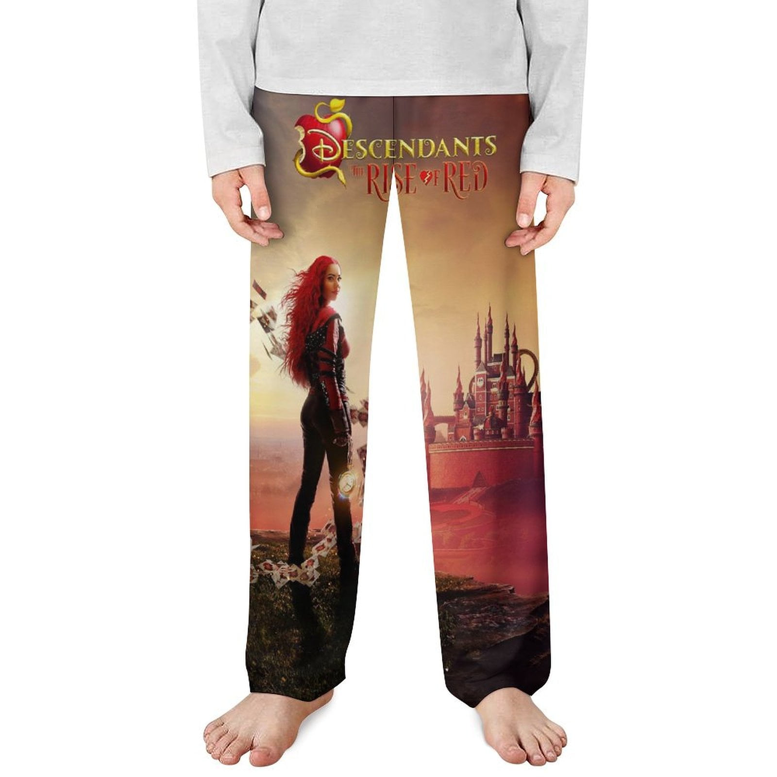 Descendants The Rise of Red Poster Children's Pajamas Lounge Straight ...