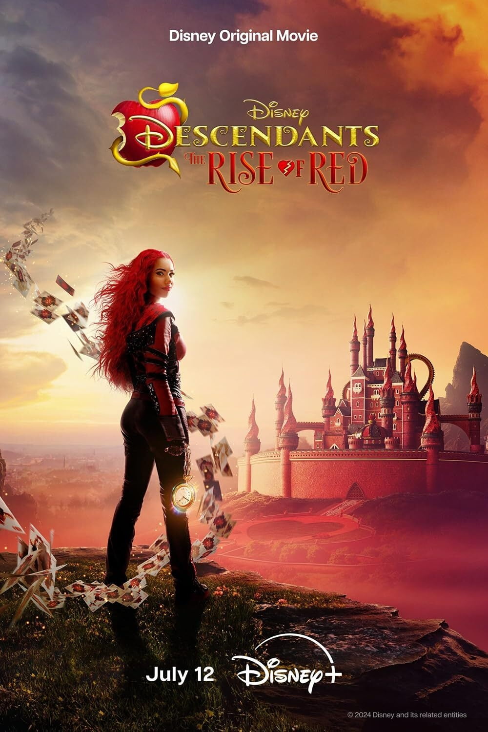 Descendants - The Rise of Red TV Series Poster Home Decor - Walmart.com