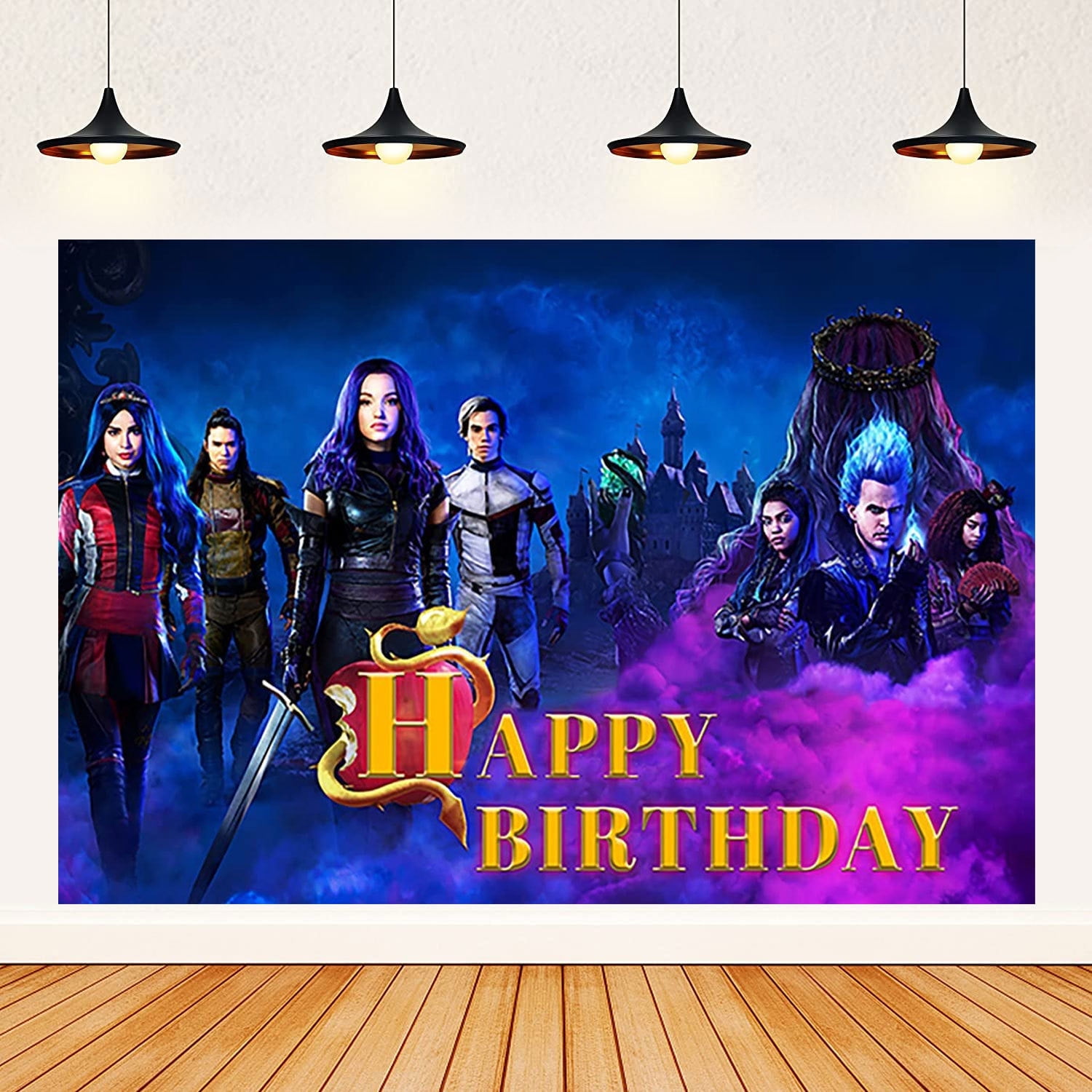 Descendants Theme Birthday Party Decorations, Descendants Birthday ...