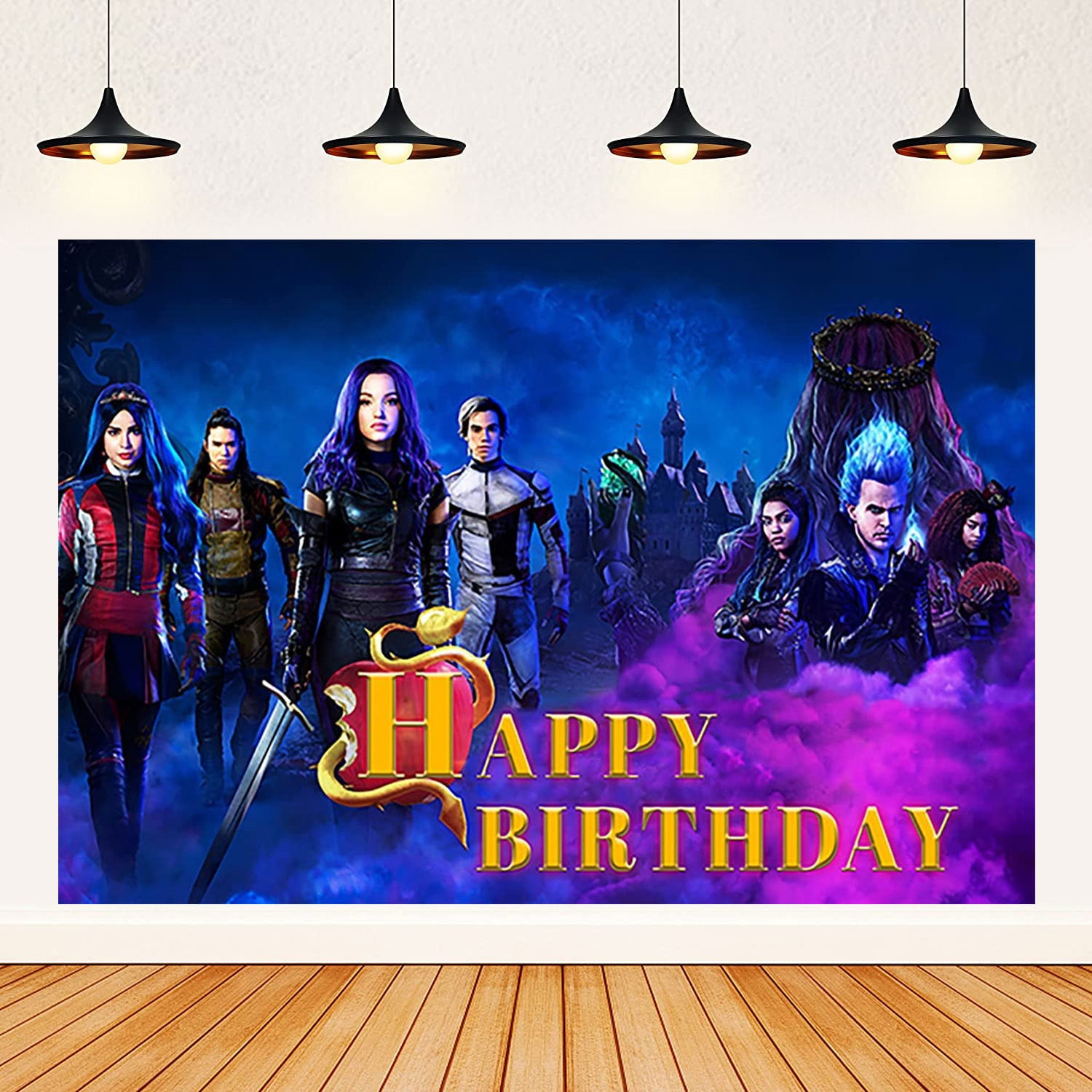 Descendants Theme Birthday Party Decorations, Descendants Birthday ...