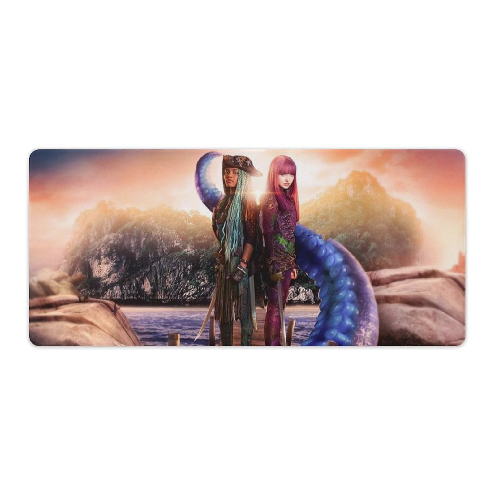 Descendants Undersea Mouse Pad No-sliped Large Mousepad Extended Gaming ...