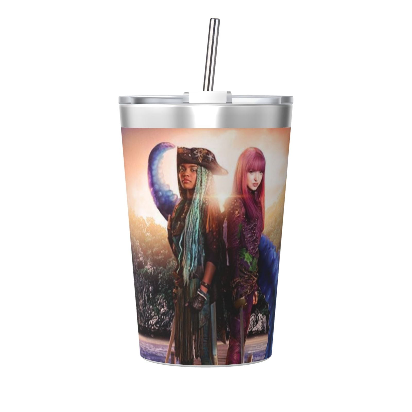 Descendants Undersea Thermos Cup Portable Insulated Water Bottles 12OZ ...