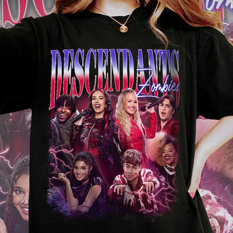 Descendants Zombies Shirt, Descendants Zombies Worlds Collide Tour ...