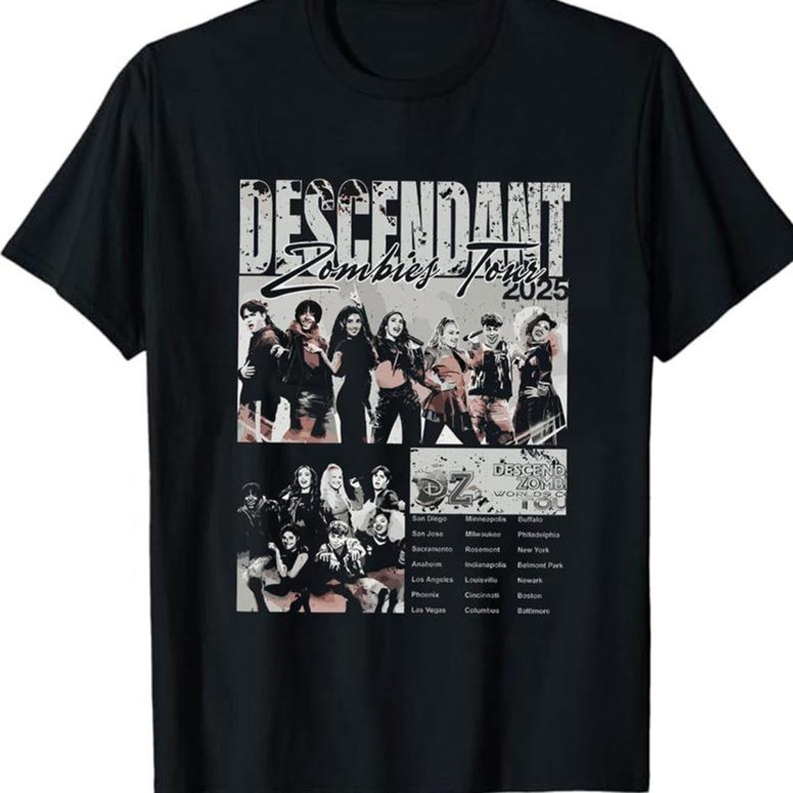 Descendants Zombies World Tour Matching Shirt, The Rise Of Red Group ...