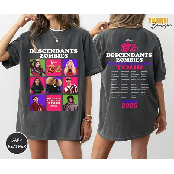 Descendants Zombies Worlds Collide Tour Disney The Rise Of Red ...