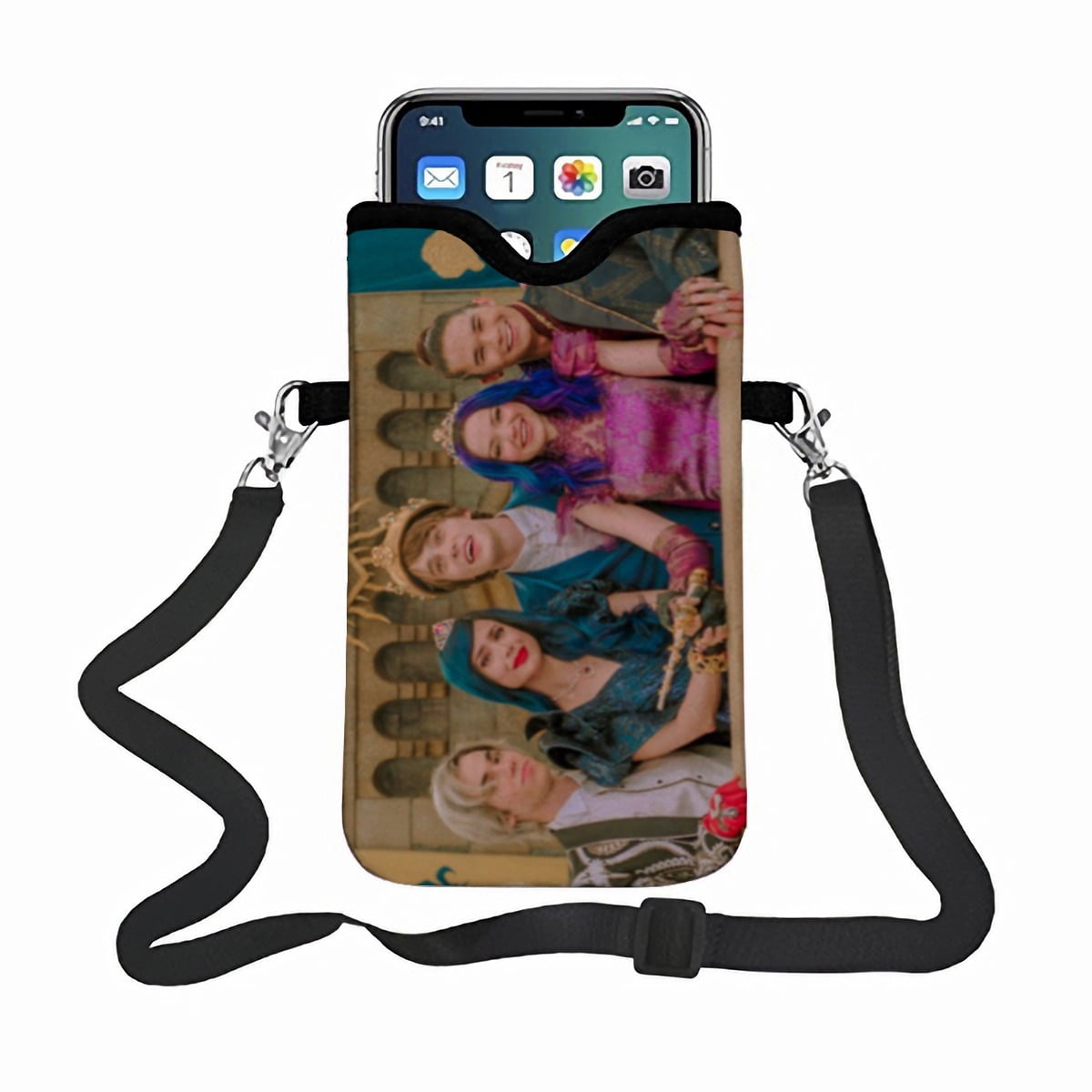 Descendants crossbody style phone bag, with an adjustable strap small ...