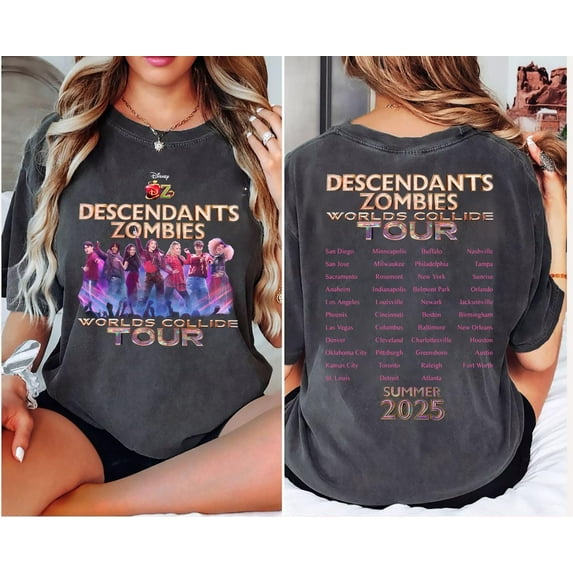 Descendants zombies worlds collide tour Disney the rise of red ...
