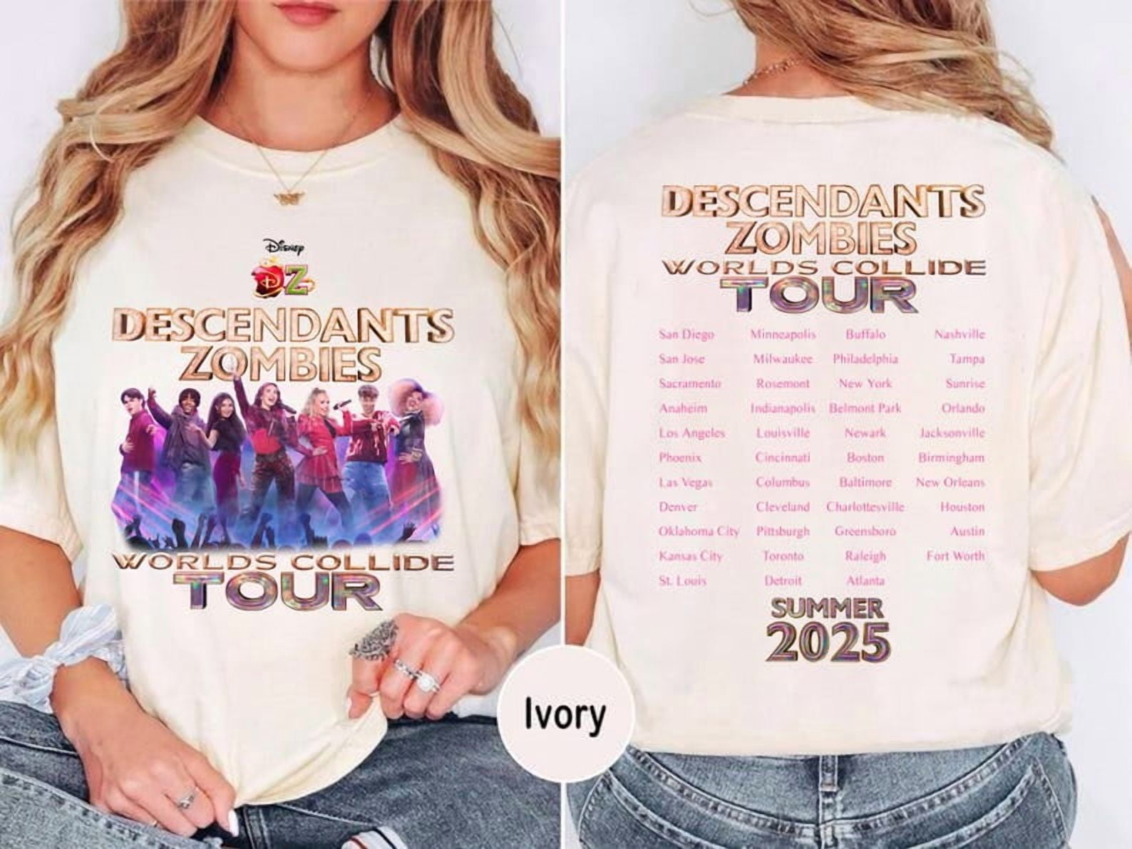 Descendants zombies worlds collide tour Disney the rise of red ...