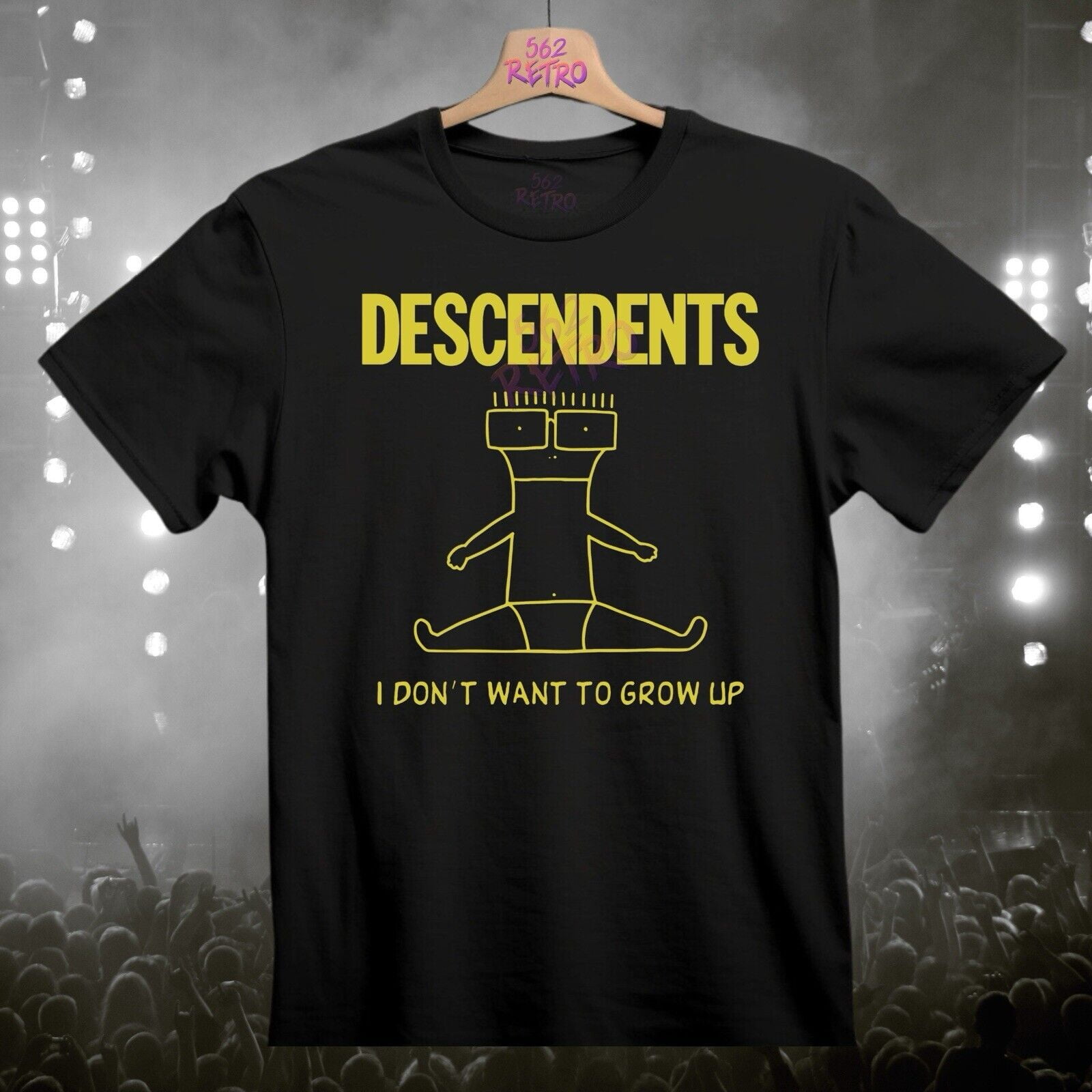 Descendents I Don't Want to Grow Up Punk Rock Band T-Shirt Black S-3XL ...