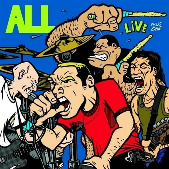 Descendents Live Plus One - Blue/Yellow Coloured Us Edit. (Vinyl Record ...