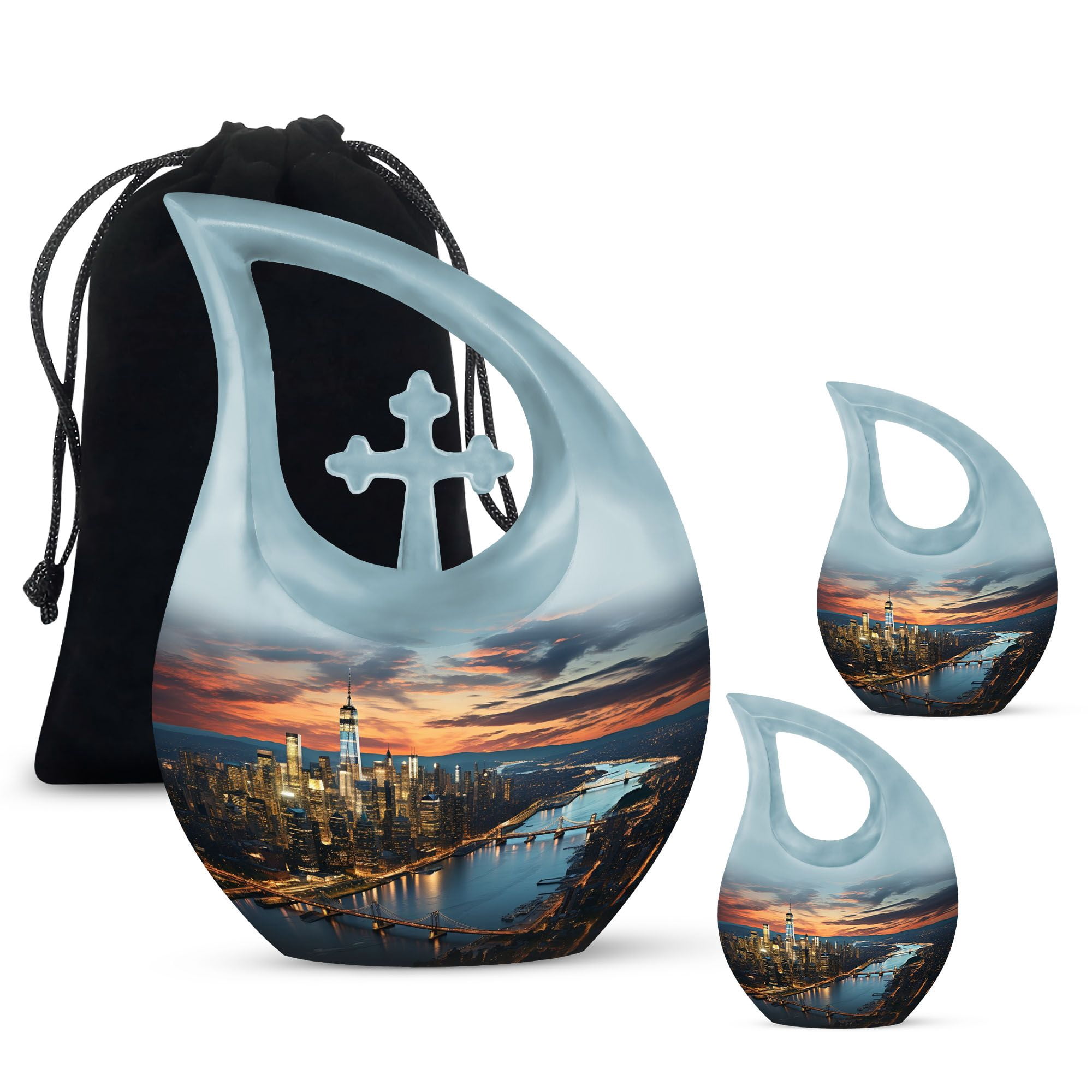 Descends On The Metropolitan Expanse Urn - Adult Cremation Urns - Urns ...
