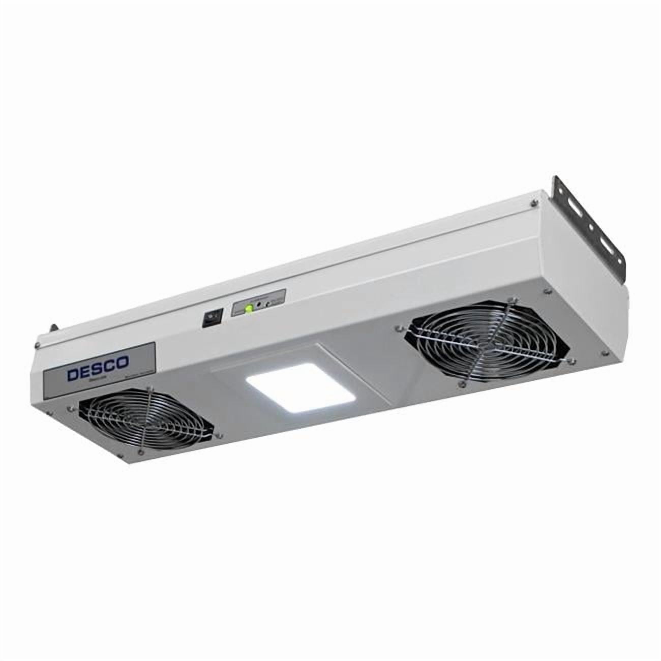 Desco Chargebutster Overhead Ionizer With Lights- 2 Fans - Walmart.com