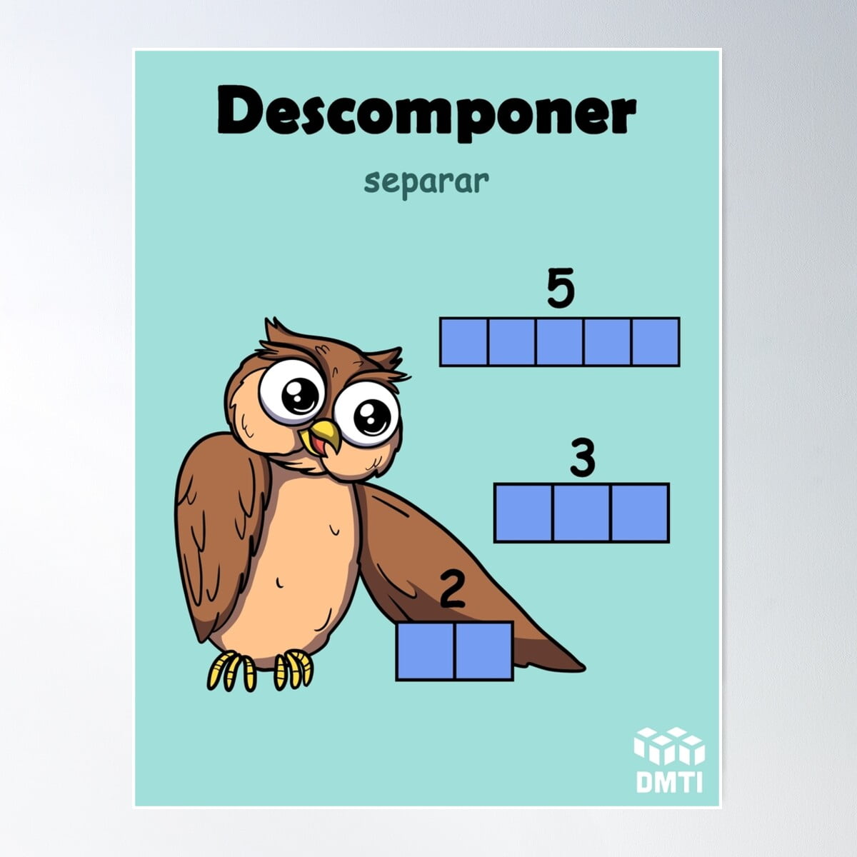 Descomponer- Spanish Decompose Poster Wall Art, Modern Wall Decor For ...