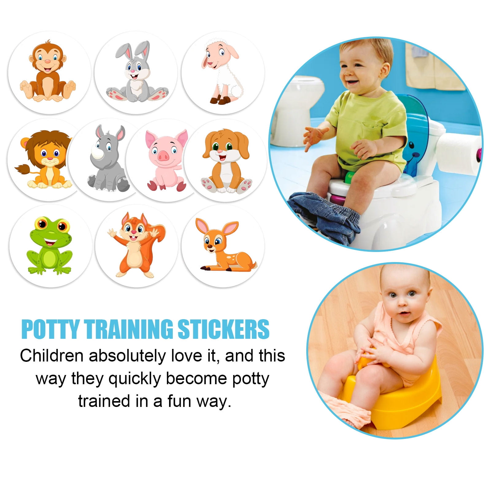 Description Potty Training Stickers. Potty Training 10 Different Psc ...