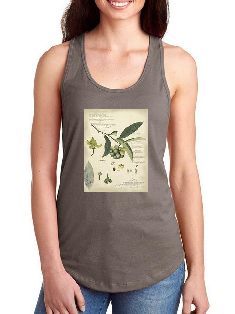 Descube Botanical Ii Racerback Tank Women -A. Descubes Designs, Female ...