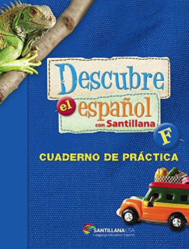 Pre-Owned Descubre El Espanol Con Santillana Level F Softcover Workbook ...