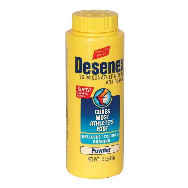 Desenex Prescription Strength Antifungal Powder, Cures Athlete's Foot ...