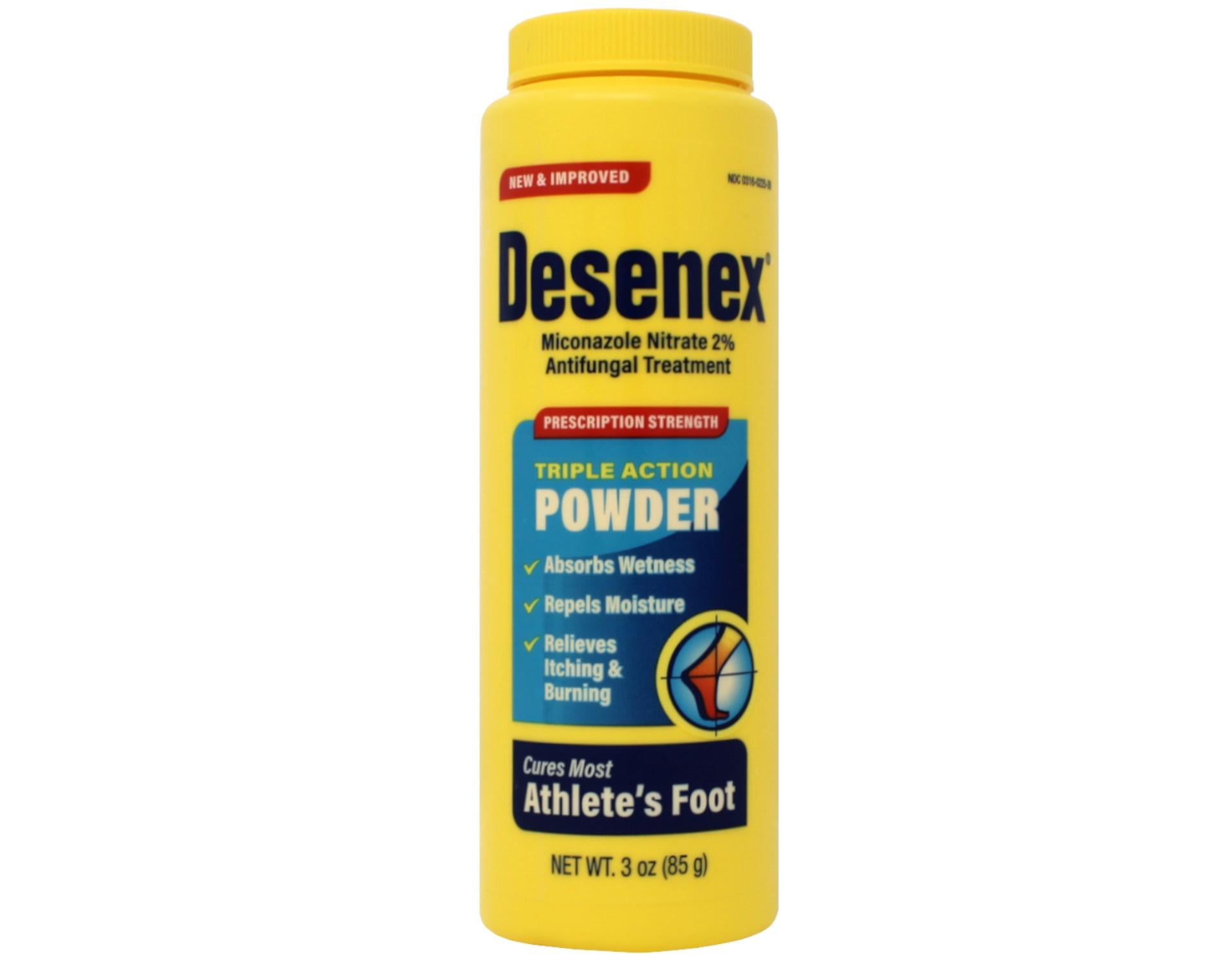 Desenex Antifungal Absorbent Powder 3 oz for Athlete's Foot & Fungus ...