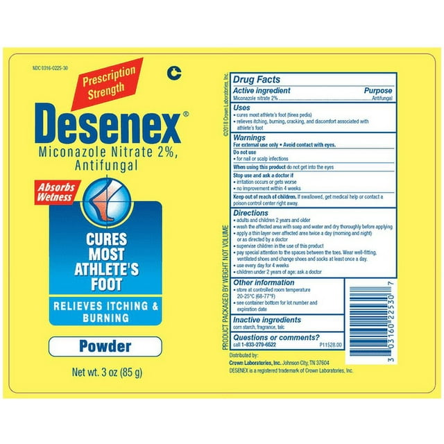 Desenex Antifungal Powder - Clinically Proven Athlete's Foot Cure ...