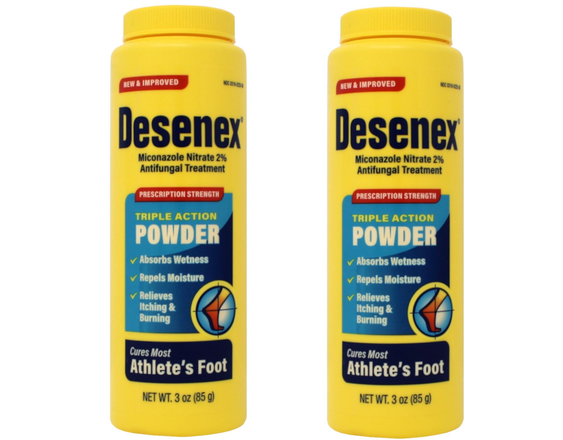 Desenex Medicated Antifungal Powder, Absorbent Miconazole 2% for Fungal ...