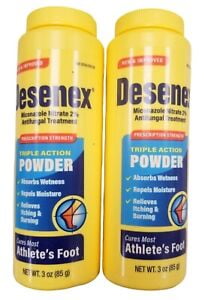 Desenex Antifungal Powder Miconazole 2% 3oz ( 2 PACK ) - Walmart.com