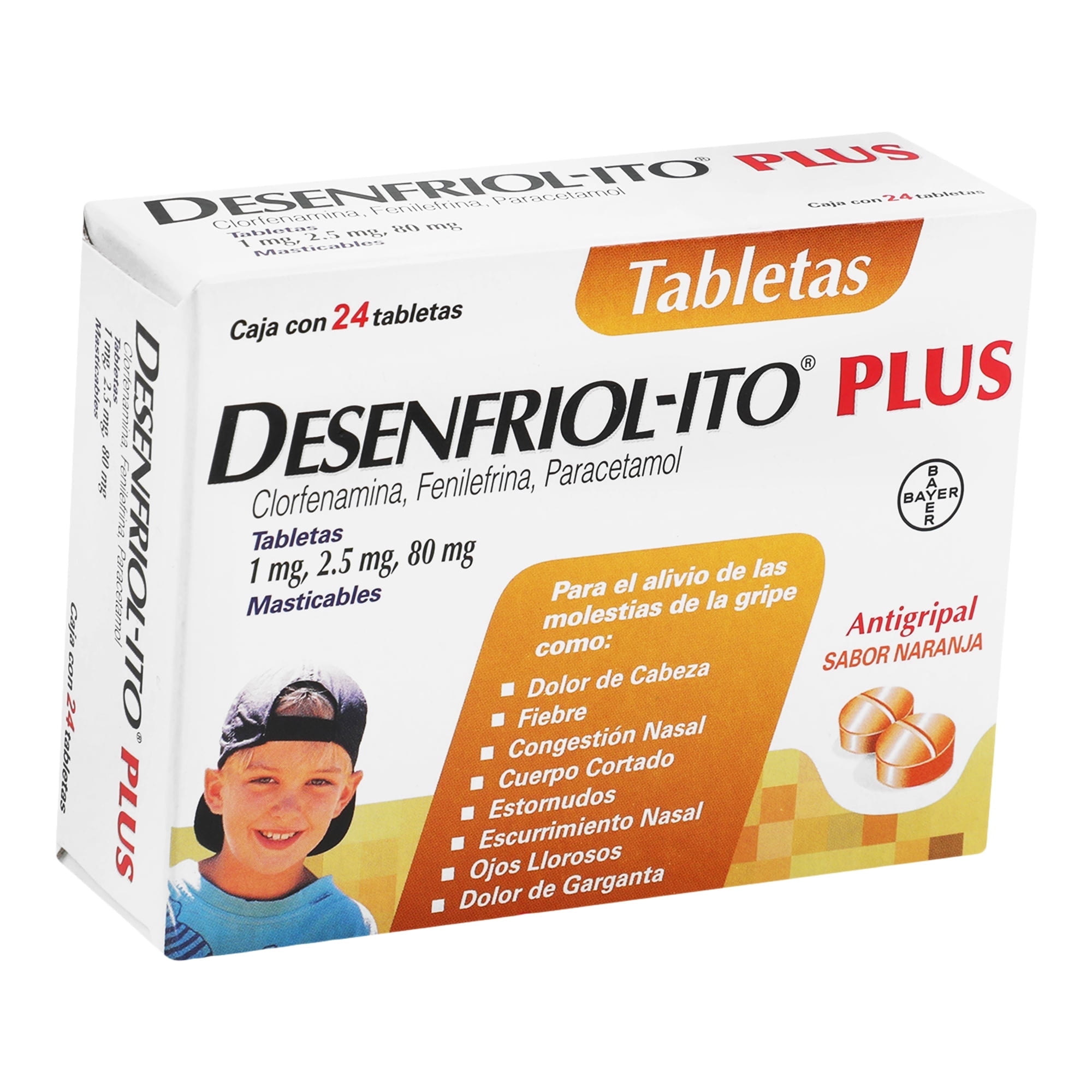 Desenfriol-ito Plus 1 mg. / 24 ct. - Walmart Business Supplies