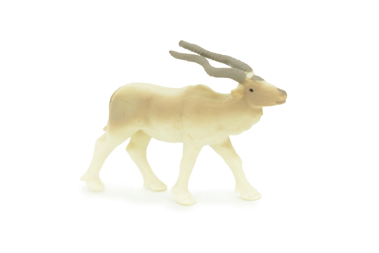 Desert Antelope, Addax Antelope, Hand Painted, Educational, Rubber ...