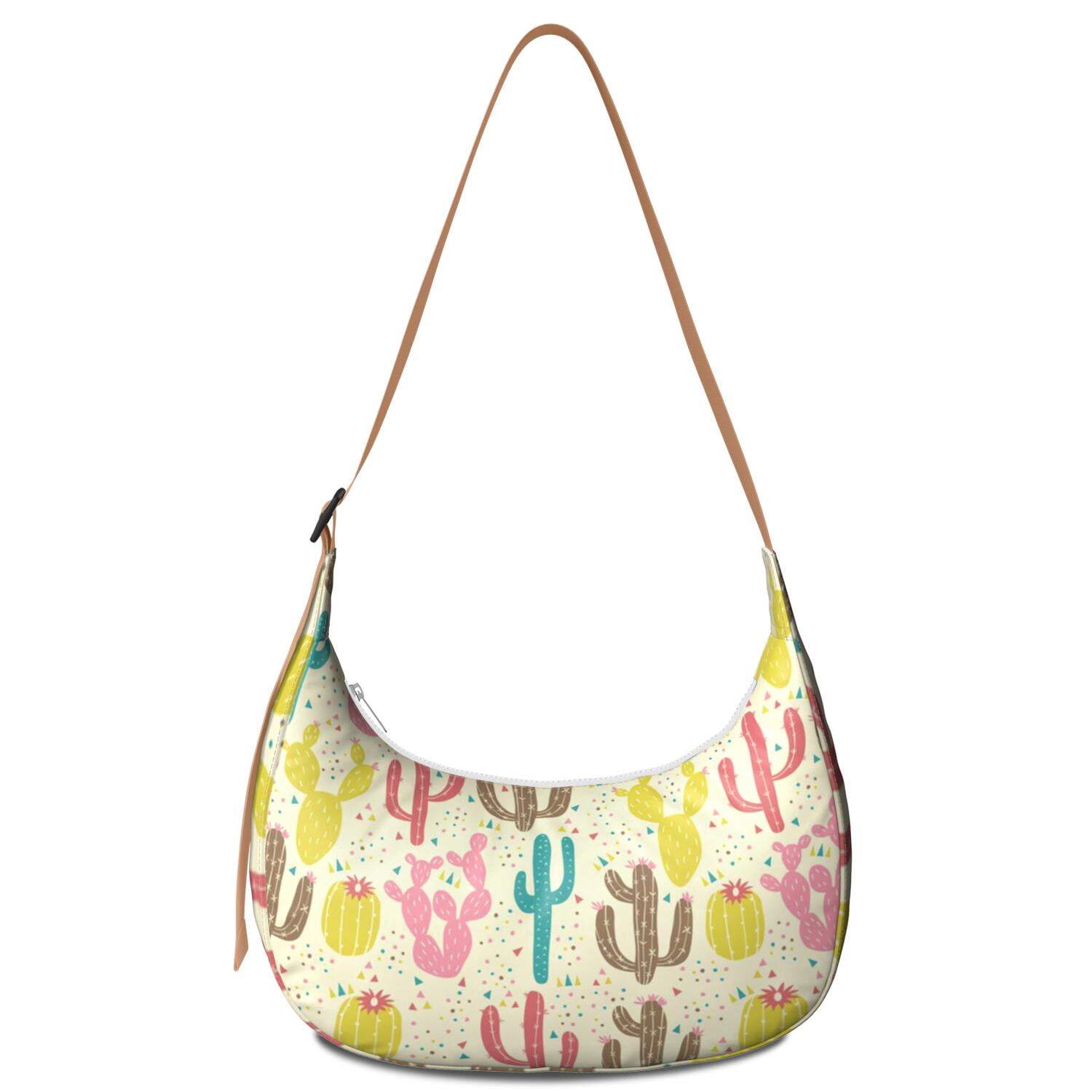 Desert Cactus Art Crossbody Handbag for Women, Lightweight Water ...