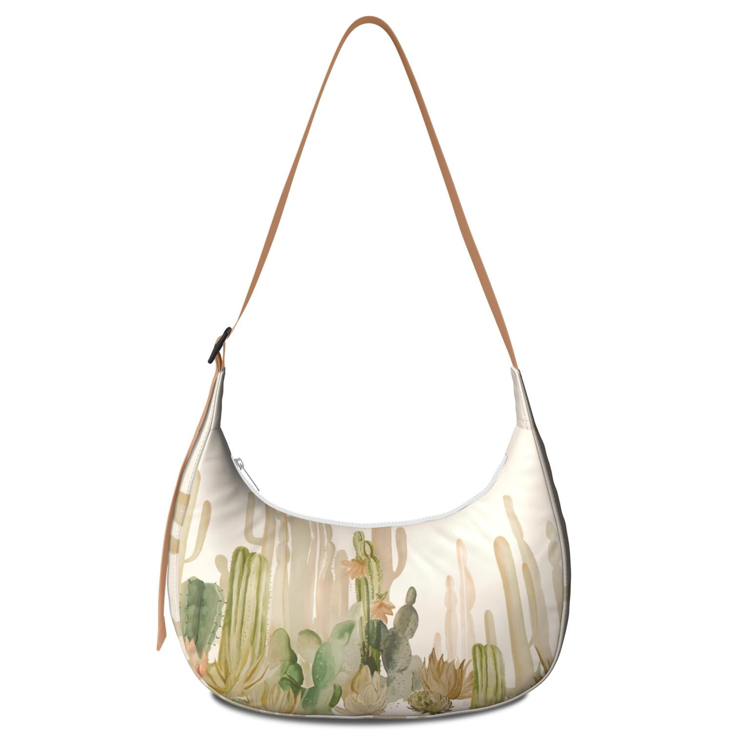 Desert Cactus Art Crossbody Handbag for Women, Lightweight Water ...