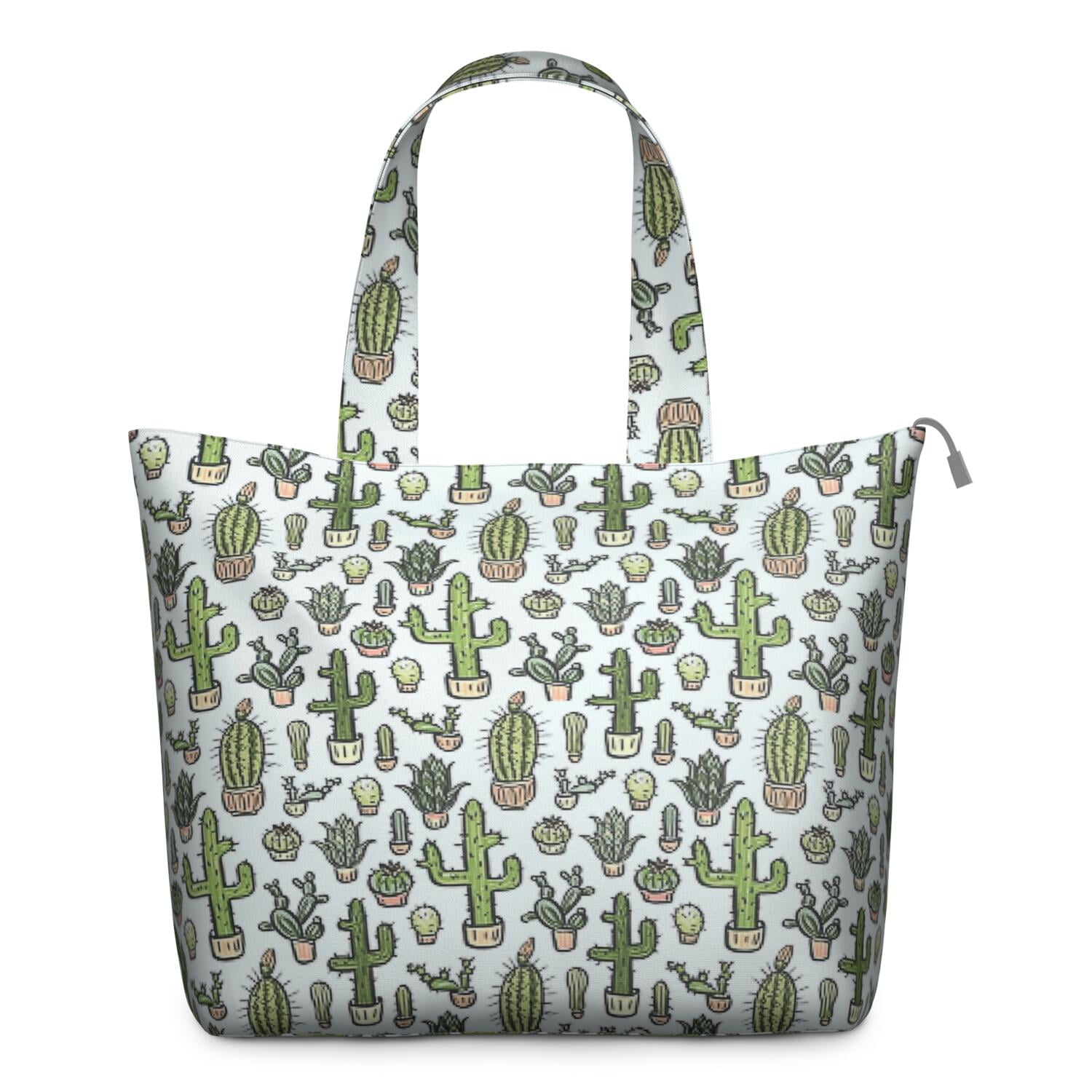 Desert Cactus Art Weekender Retro Boho Succulent Travel Bag with ...