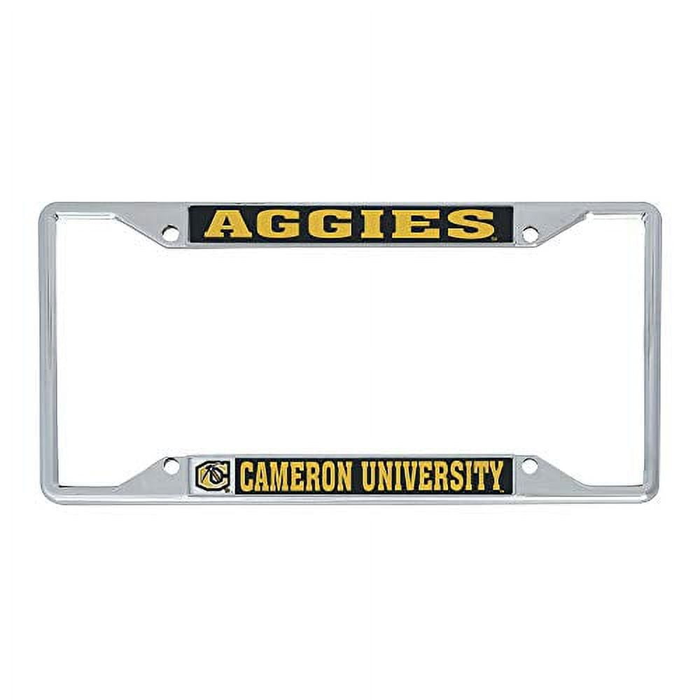 Desert Cactus Cameron University Aggies NCAA Metal License Plate Frame ...