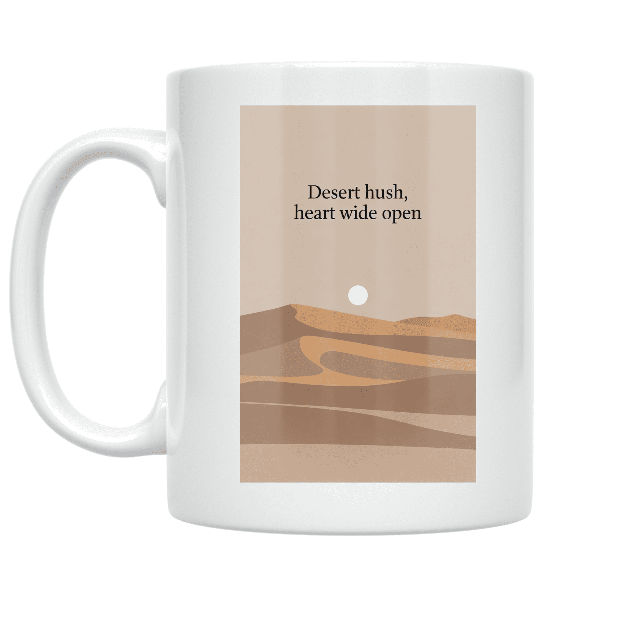 Desert Calm Design - Desert Aesthetic Enthusiast - 11 oz Ceramic Coffee ...