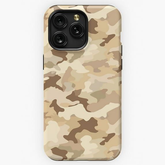 Desert Camouflage Pattern Small Rugged Print iPhone Case 17 16 15 14 13 ...