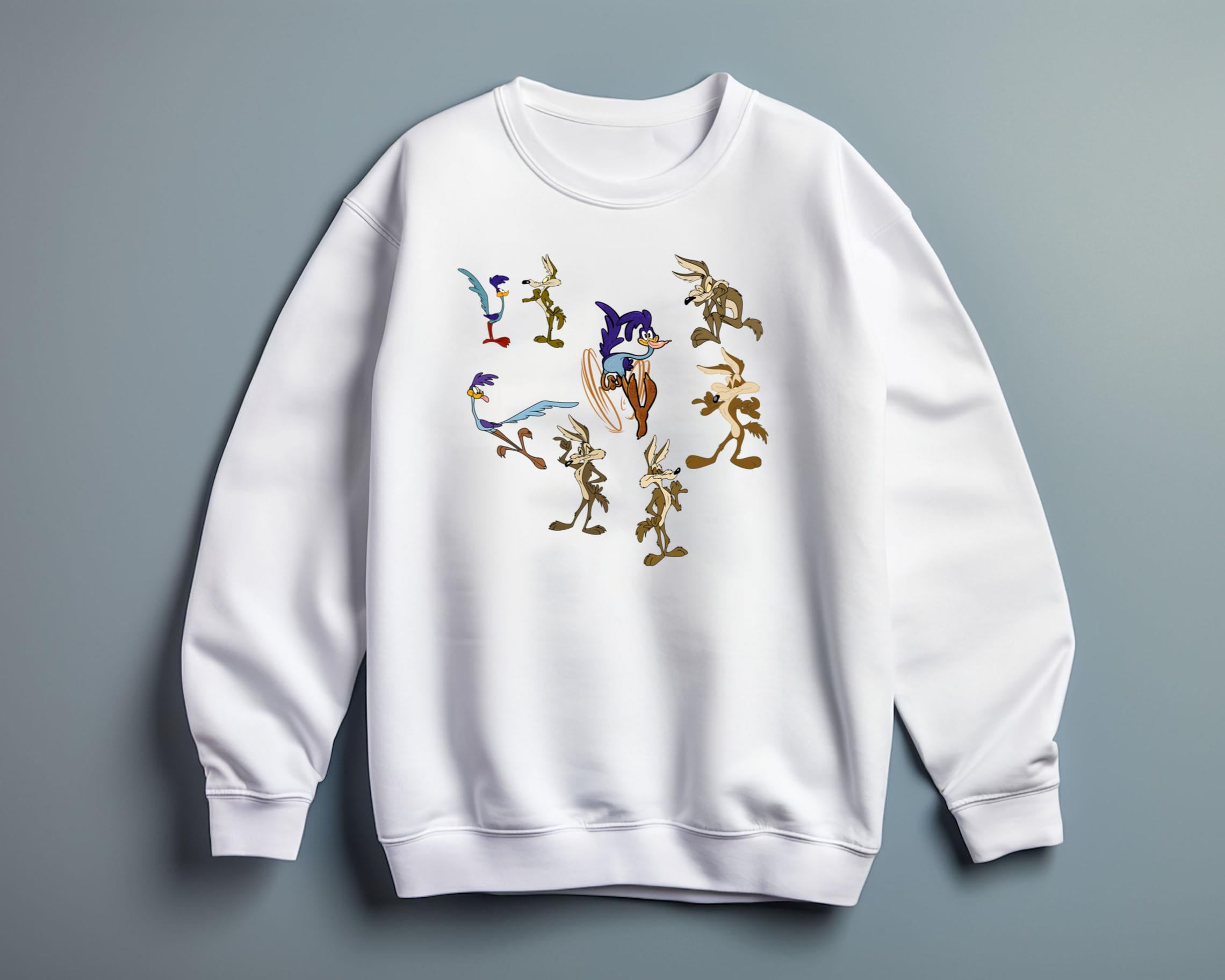 Desert Chase Cartoon Graphic Shirt Funny Retro Style New Instock ...