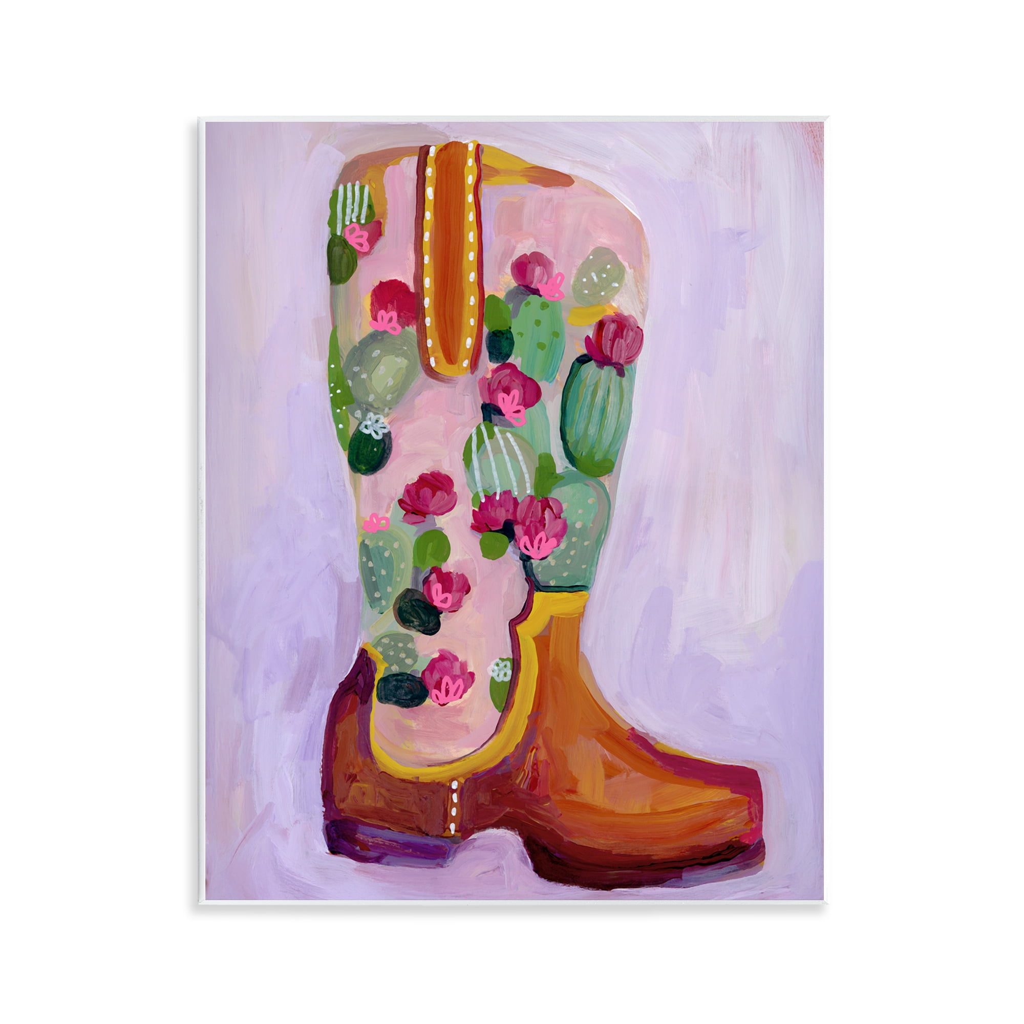 Desert Day Dream Boots Wall Plaque Art, design by Ashley Davis ...