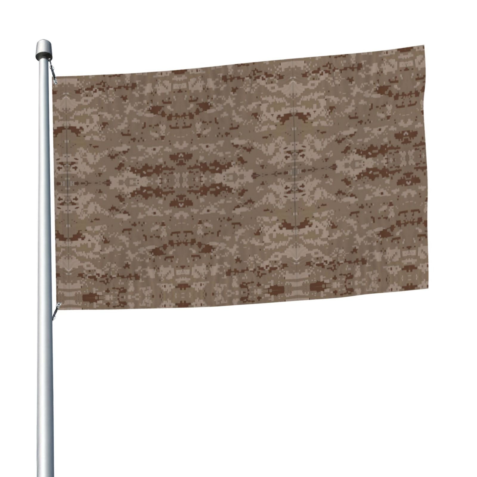 Desert Digital Camouflage Flag 5x8 Ft Print Vivid Color Outdoors ...