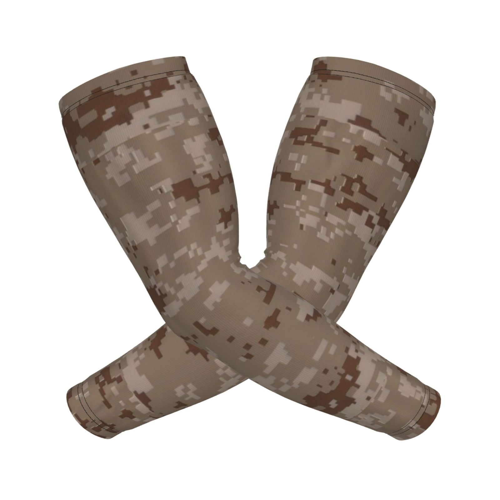 Desert Digital Camouflage Sports Compression Arm Sleeves Football ...